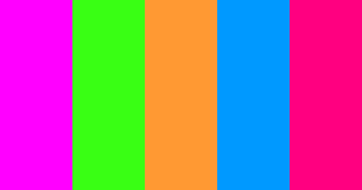 80s Neon Energy Color Palette | colorpalettes.io 80s Neon Energy Color Palette | colorpalettes.io
