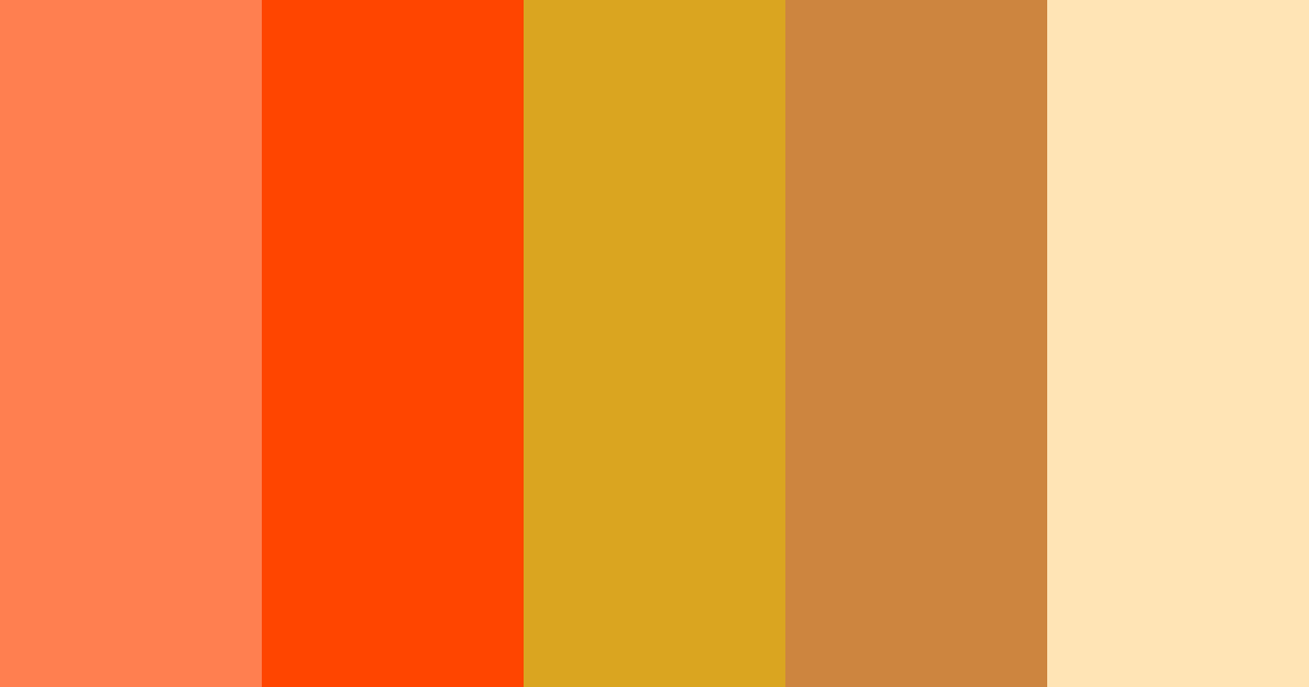 Amber Glow Color Palette | colorpalettes.io Amber Glow Color Palette | colorpalettes.io
