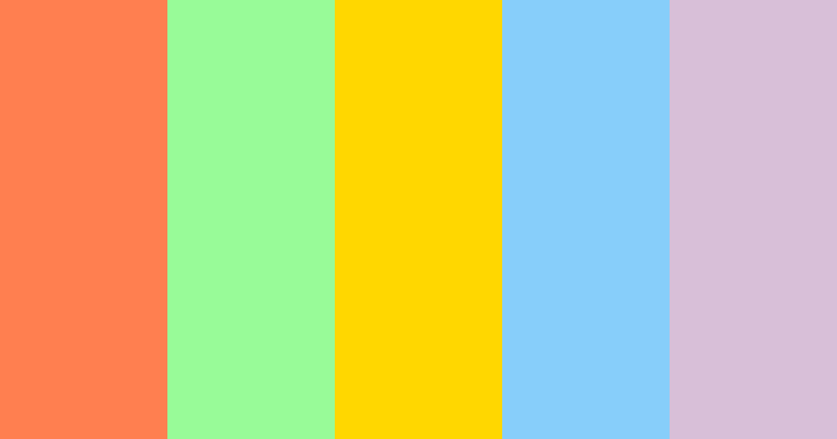 Blossoming Springtime Color Palette | colorpalettes.io Blossoming Springtime Color Palette | colorpalettes.io