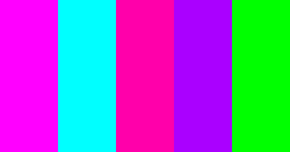 Neon Nights Color Palette | colorpalettes.io Neon Nights Color Palette | colorpalettes.io